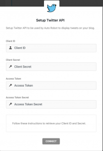 How to setup Twitter API Settings | Auto Robot