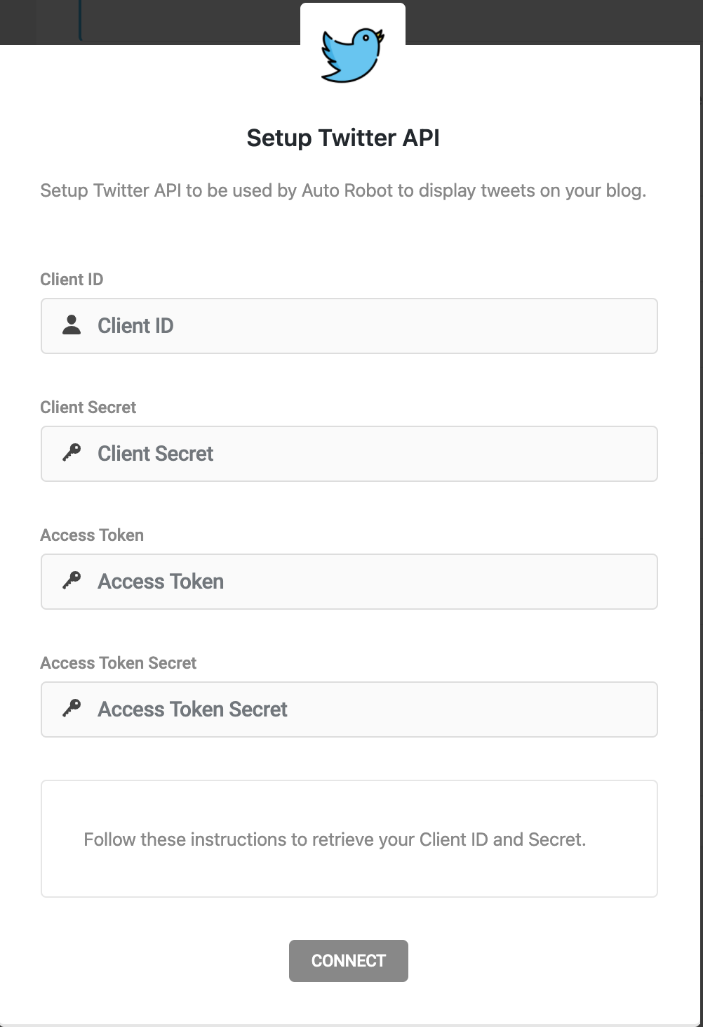 How to setup Twitter API Settings | Auto Robot